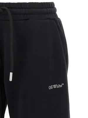 Off-White Cotton Joggers