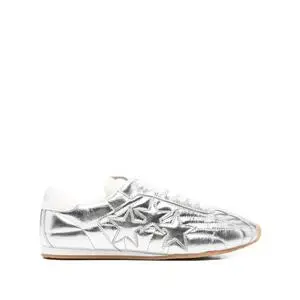 Amiri Quilted Star Motif Trainers - Silver