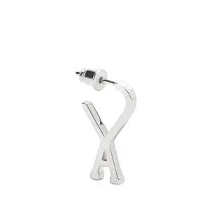 AMI Paris Brass Earrings - Silver