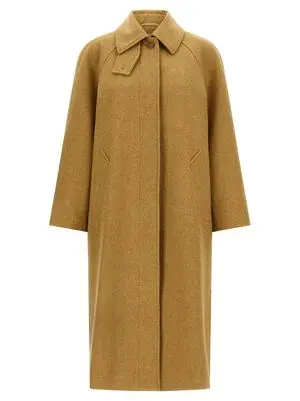 A.p.c. Wool Coat - Cream