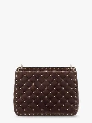 Valentino Garavani Rockstud Spike Suede Crossbody Bag - Multicolor