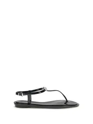 Mach & Mach Double Bow Sandals - Black