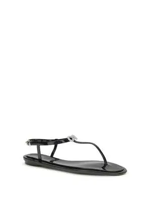 Mach & Mach Double Bow Sandals - Black