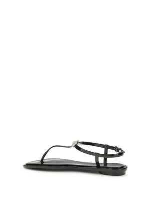 Mach & Mach Double Bow Sandals - Black