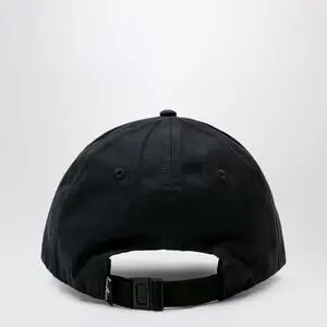 Stone Island Logo Baseball Cap - Black