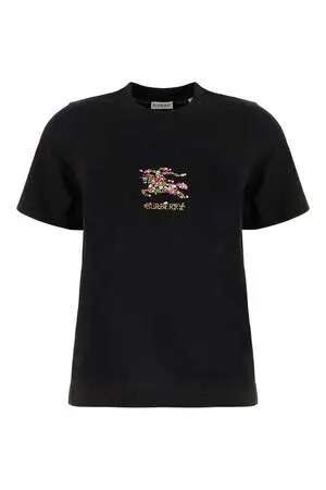 Burberry BURBERRY Embroidered Logo T-shirt Multicolor