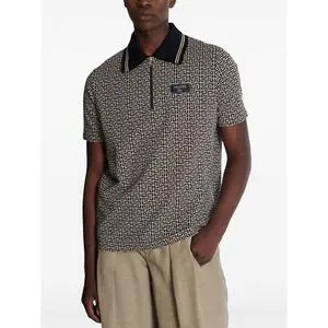 Balmain Polo Shirts - Black