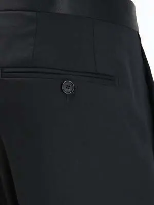 Tagliatore Tuxedo Virgin Wool Trousers
