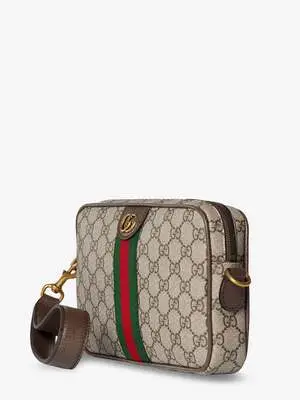 Gucci Ophidia Gg Supreme Fabric Crossbody Bag - Multicolor