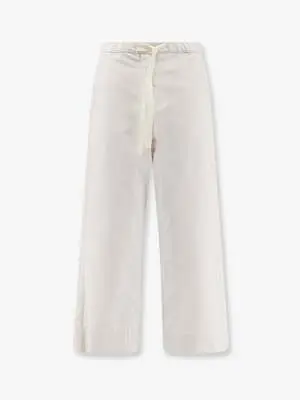Max Mara Cotton Trousers - Multicolor