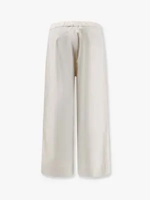 Max Mara Cotton Trousers - Multicolor