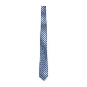 Kiton Silk Tie - Blue