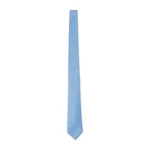 Kiton Silk Tie - Blue