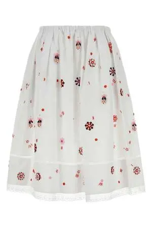 Prada Poplin Skirt