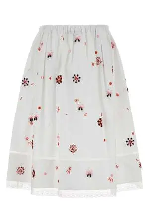 Prada Poplin Skirt