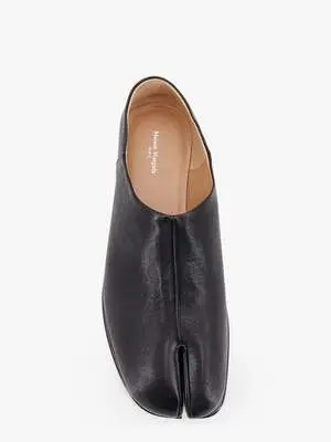 MAISON MARGIELA Tabi Leather Slip-ons - Black