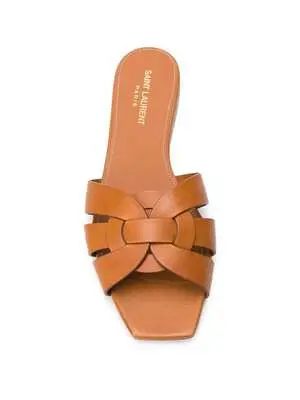 Saint Laurent Mules - Brown