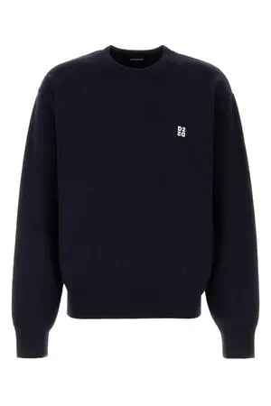 Dsquared2 Midnight Viscose Blend Sweater - Blue