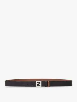 Fendi Reversible Leather Belt - Multicolor