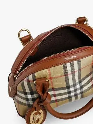 Burberry Primrose Mini Coated Canvas Handbag