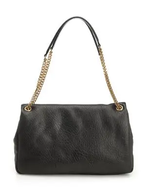 Saint Laurent Large Calypso Bag - Black
