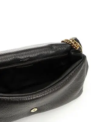 Saint Laurent Large Calypso Bag - Black