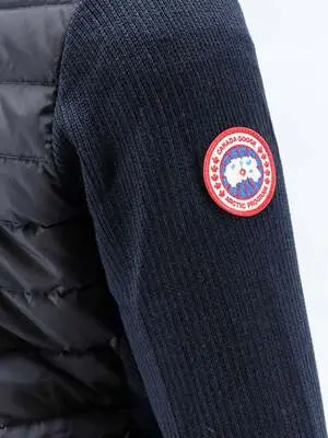 Canada Goose Hybridge Technical Fabric And Nylon Jacket