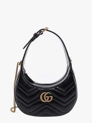 Gucci Gucci Women Gg Marmont Quilted Leather Shoulder Bag With Metal Gg Logo Multicolor