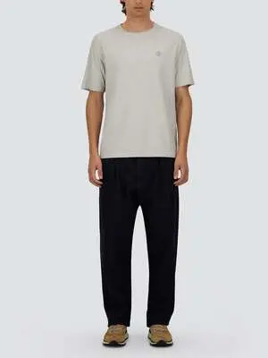 Herno Embroidered Logo Jersey T-shirt - Gray