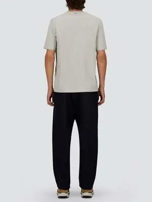Herno Embroidered Logo Jersey T-shirt - Gray