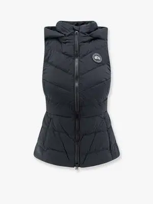 Canada Goose Clair Sleeveless Nylon Blend Jacket - Black