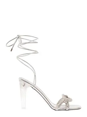 Valentino Garavani Metallic Nappa Leather Chain 1967 Sandals - Multicolor