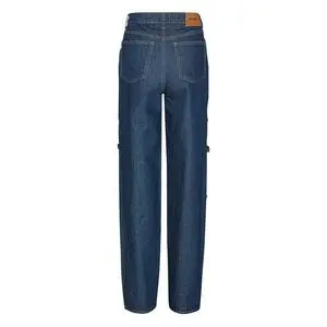 ROTATE BY BIRGER CHRISTENSEN Denim Wide-leg Jeans - Blue