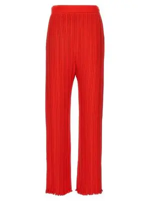 LANVIN Pleated Pants - Red