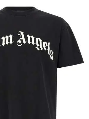 Palm Angels Curved Logo' T-shirt