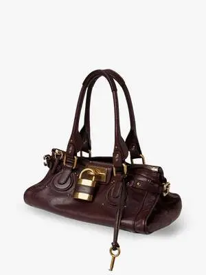Chloé Paddington Leather Shoulder Bag - Multicolor