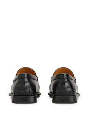 TOD'S Gathered Penny Loafers With Rubber Sole
