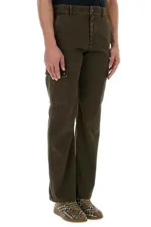 Burberry Cotton Cargo Pant - Green