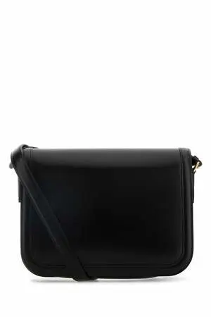 Valentino Garavani Leather 9to5 Shoulder Bag - Black