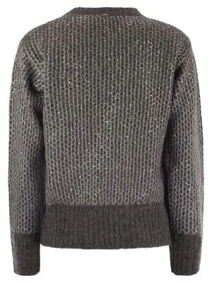 Herno Alpaca And Wool Crewneck Sweater