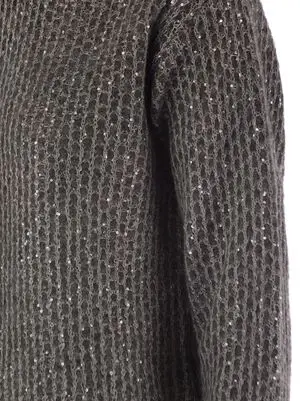 Herno Alpaca And Wool Crewneck Sweater