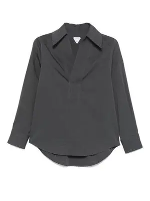 Bottega Veneta V-neck Shirt - Gray