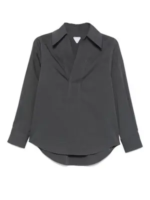Bottega Veneta V-neck Shirt - Gray