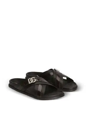 Dolce & Gabbana Animal-print Sandals