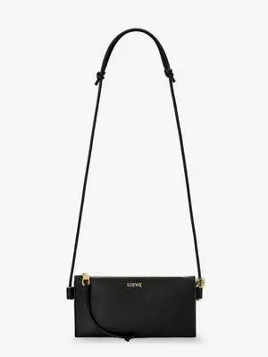 Loewe Joya Leather Crossbody Bag - Black