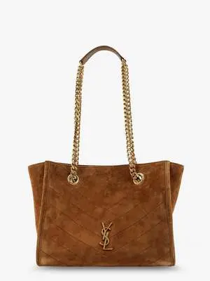 Saint Laurent Niki Suede Shopping Bag - Multicolor