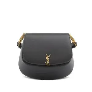 Saint Laurent Calfskin Shoulder Bag - Brown
