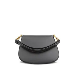 Saint Laurent Calfskin Shoulder Bag - Brown