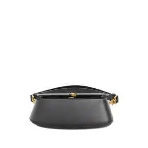 Saint Laurent Calfskin Shoulder Bag - Brown