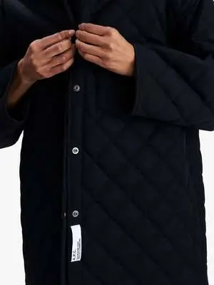 A.p.c. Georges Quilted Wool Jacket